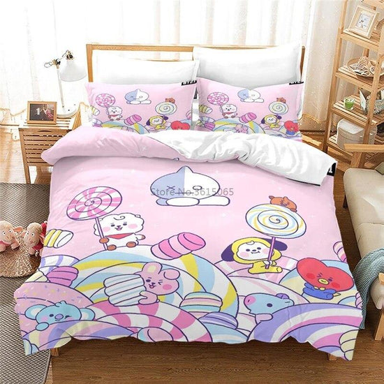 Parure de lit BT21 – BEST KPOP SHOP